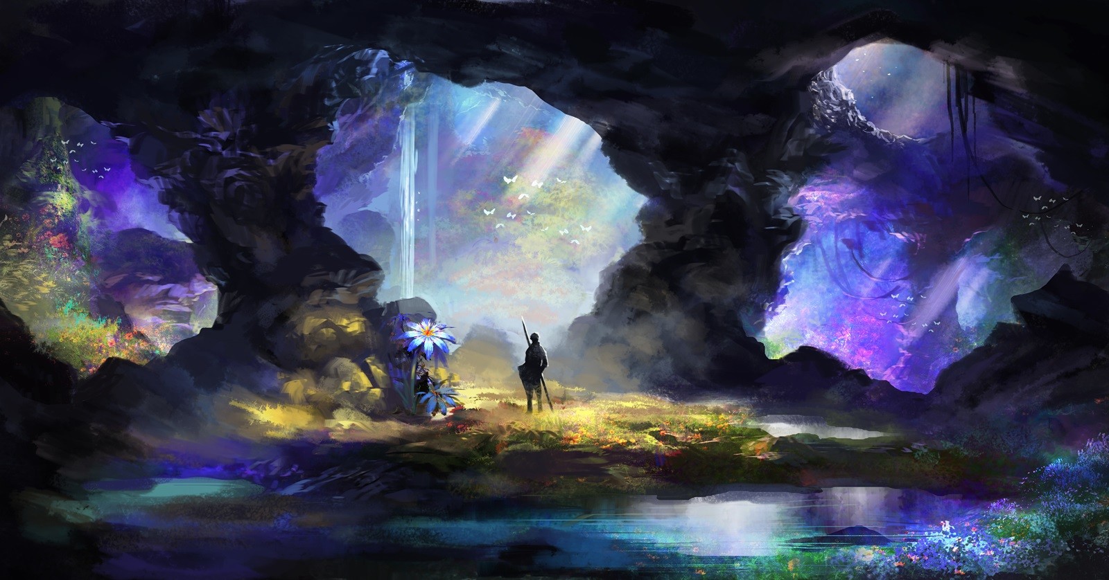 ArtStation - Dungeon of Flower