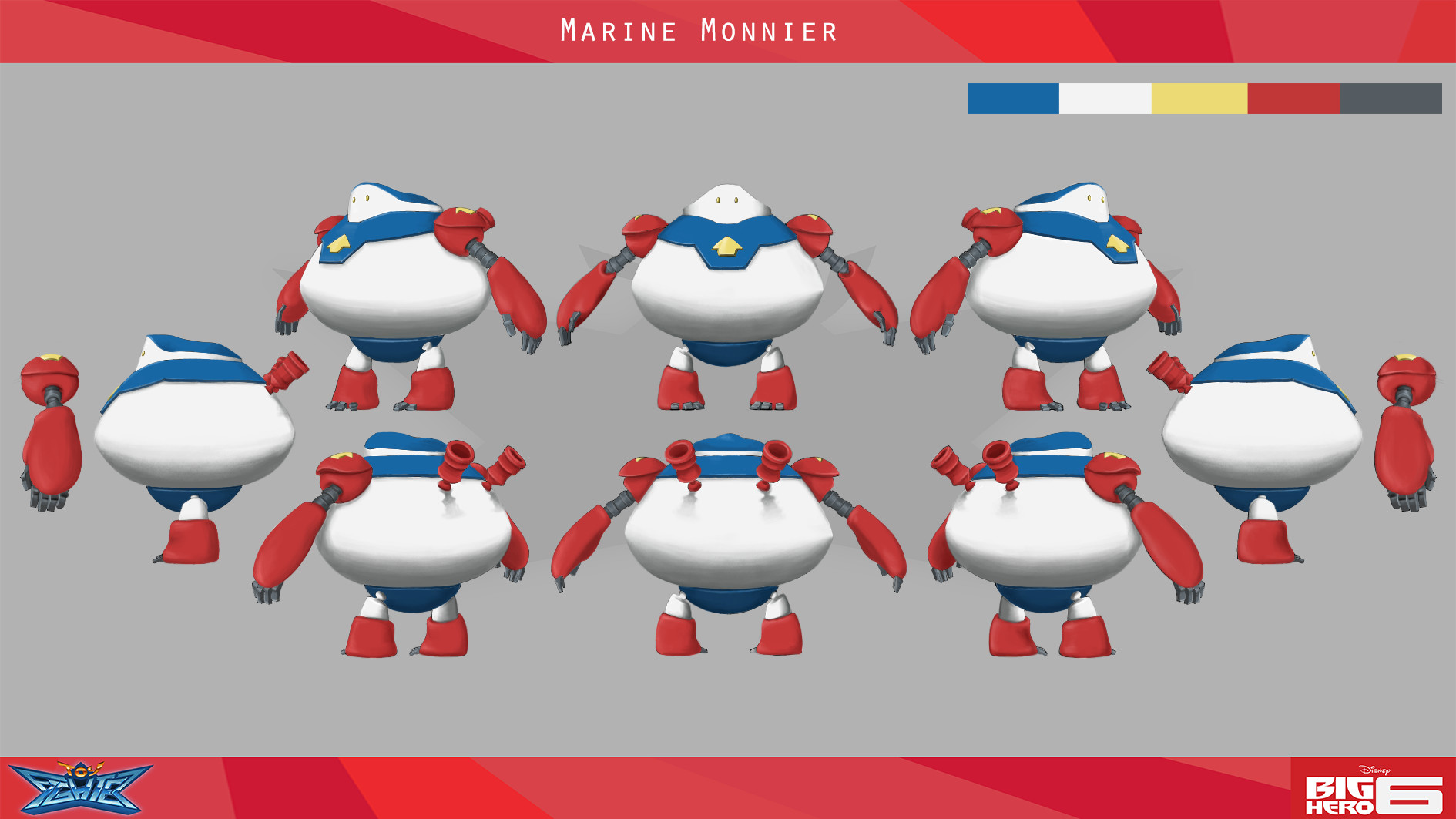 ArtStation - B00M, the combat toy from Toy Fighter