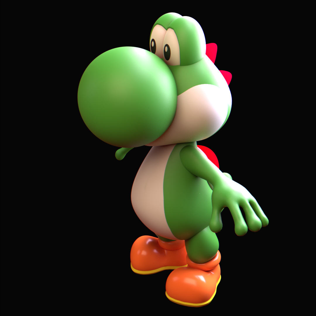 ArtStation - Yoshi Fan Art