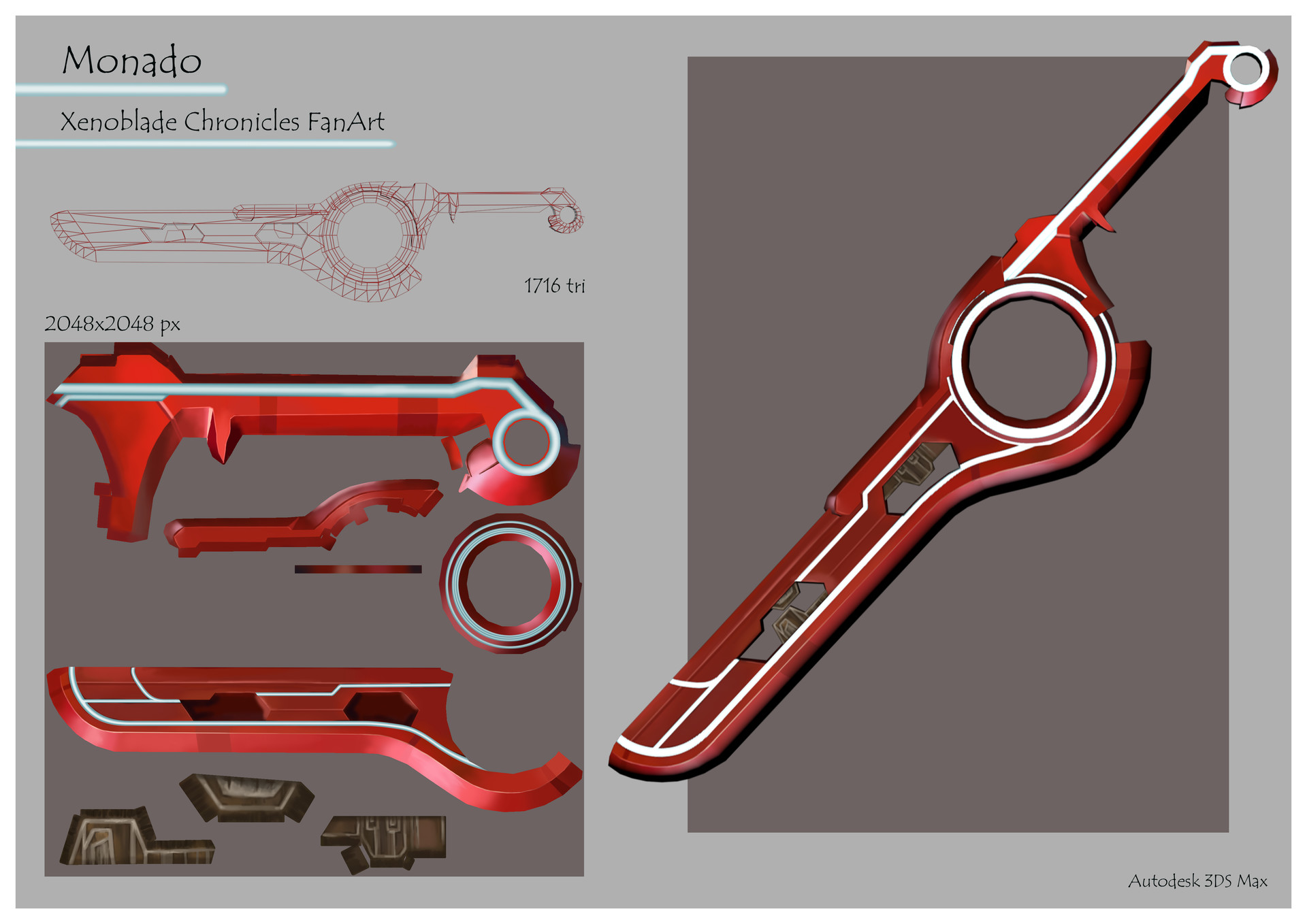 ArtStation - Low poly weapons