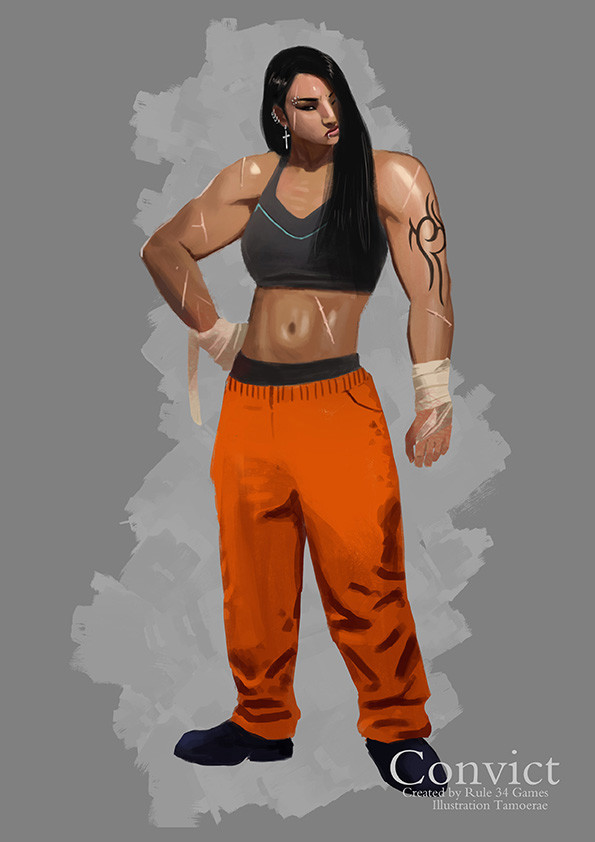 ArtStation - Character design Convict