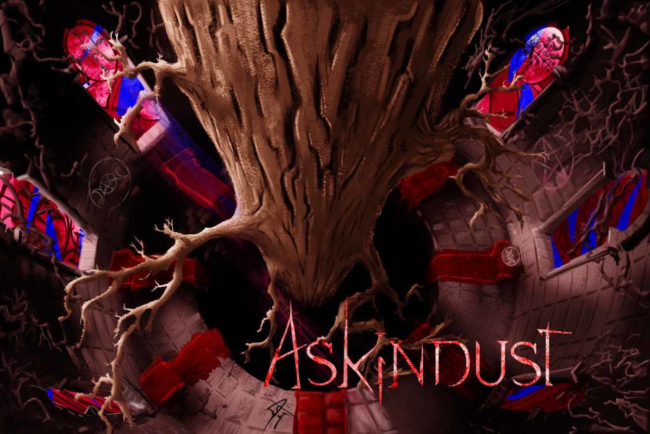 ArtStation - Illustration + Typographie for ASKINDUST