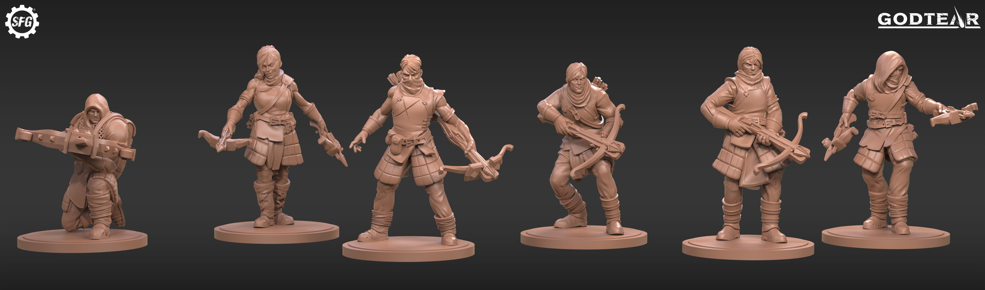 ArtStation - Godtear - Humans