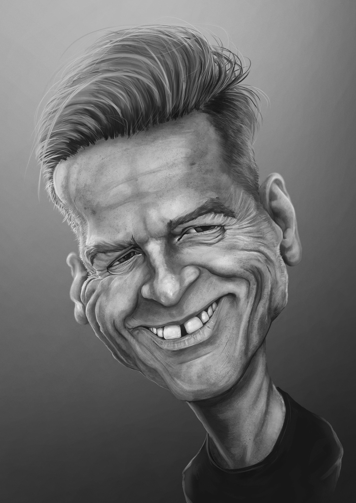ArtStation - Bryan Adams caricature