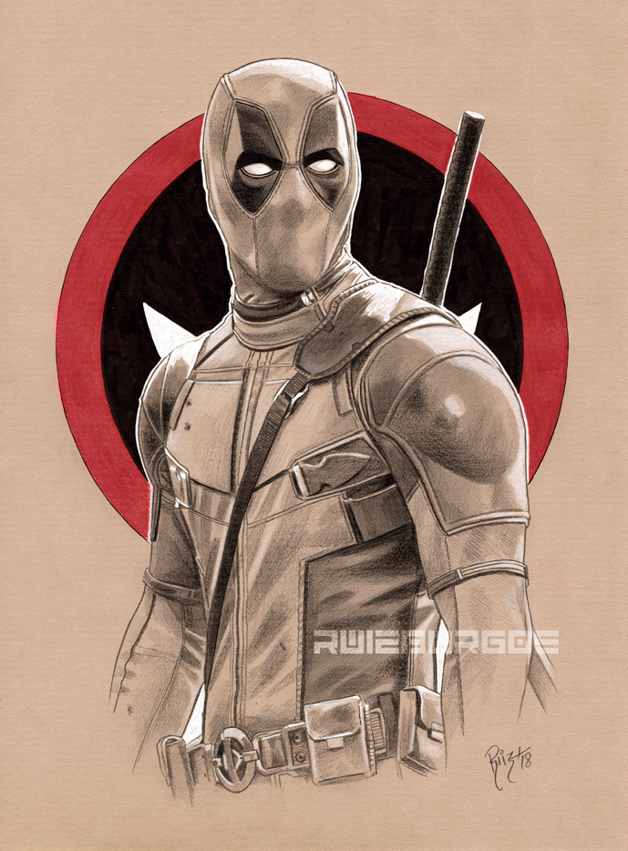 ArtStation - DEADPOOL Portrait