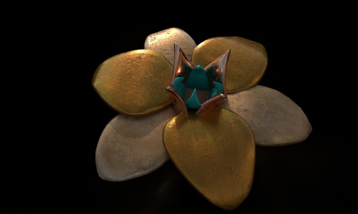 ArtStation - Mechanical Flower