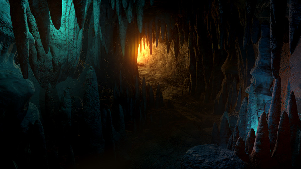 ArtStation - Cave Scene in Unity 3D