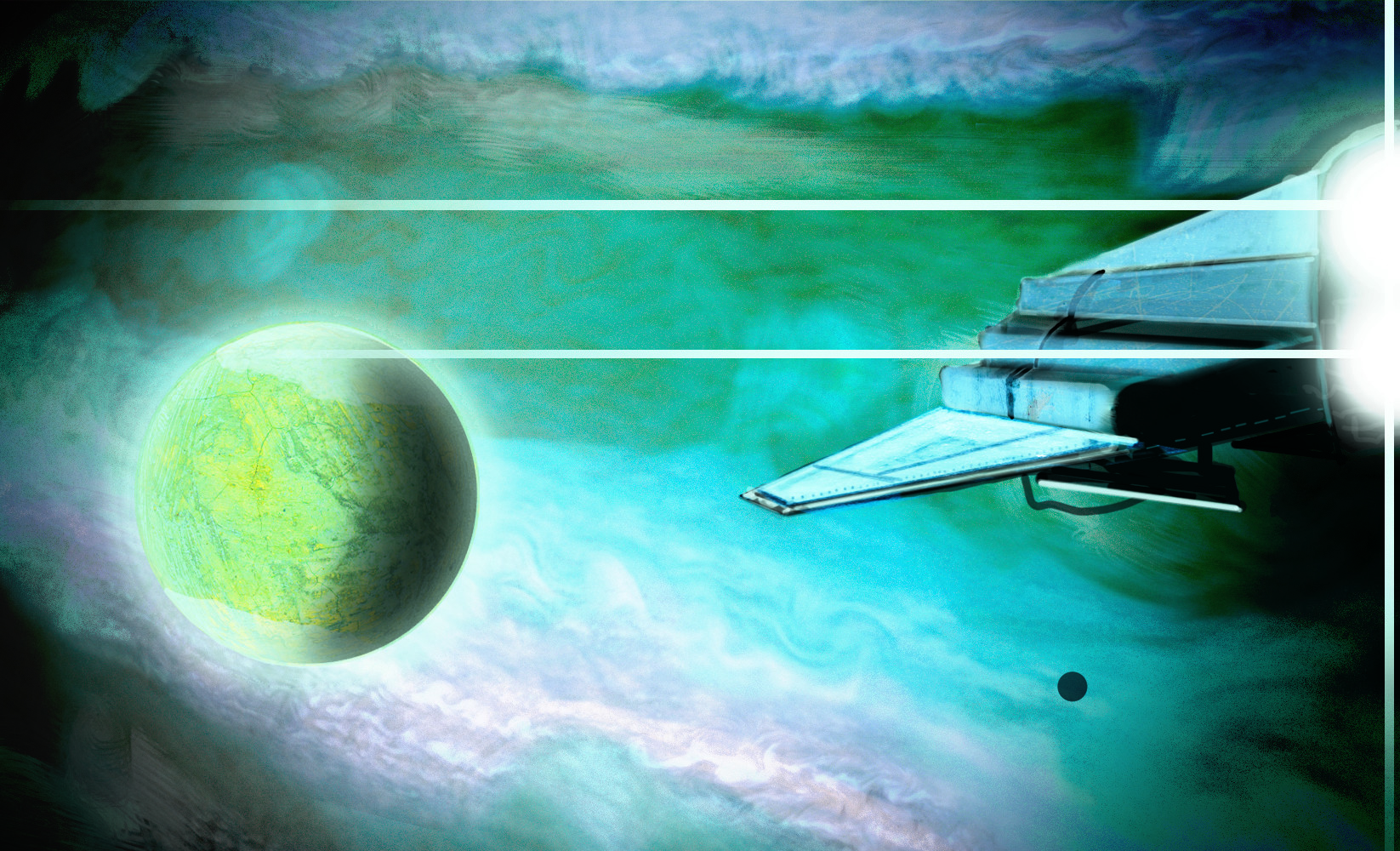 ArtStation - Ship Approaching CENTAURI 2