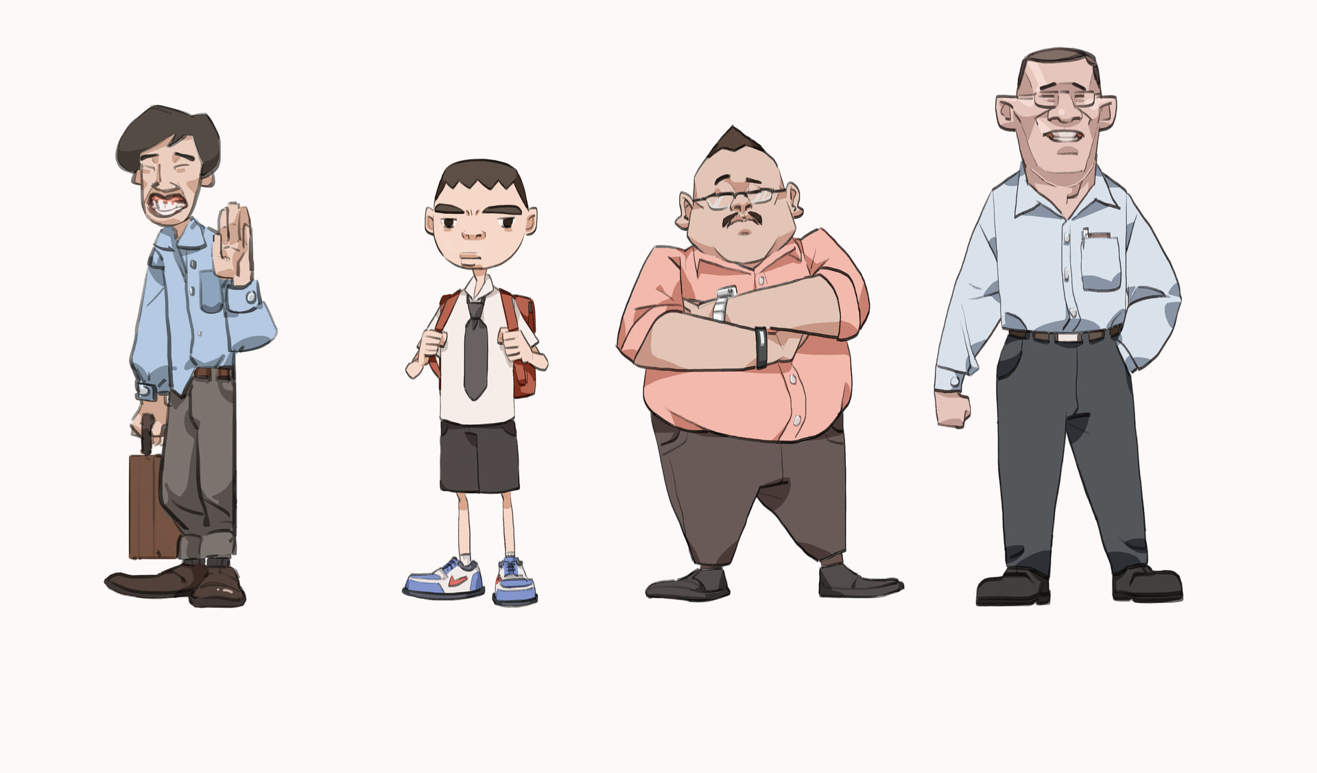 haoyuan li - Animated characters