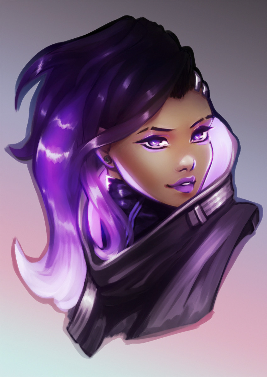 ArtStation - Sombra (Overwatch)