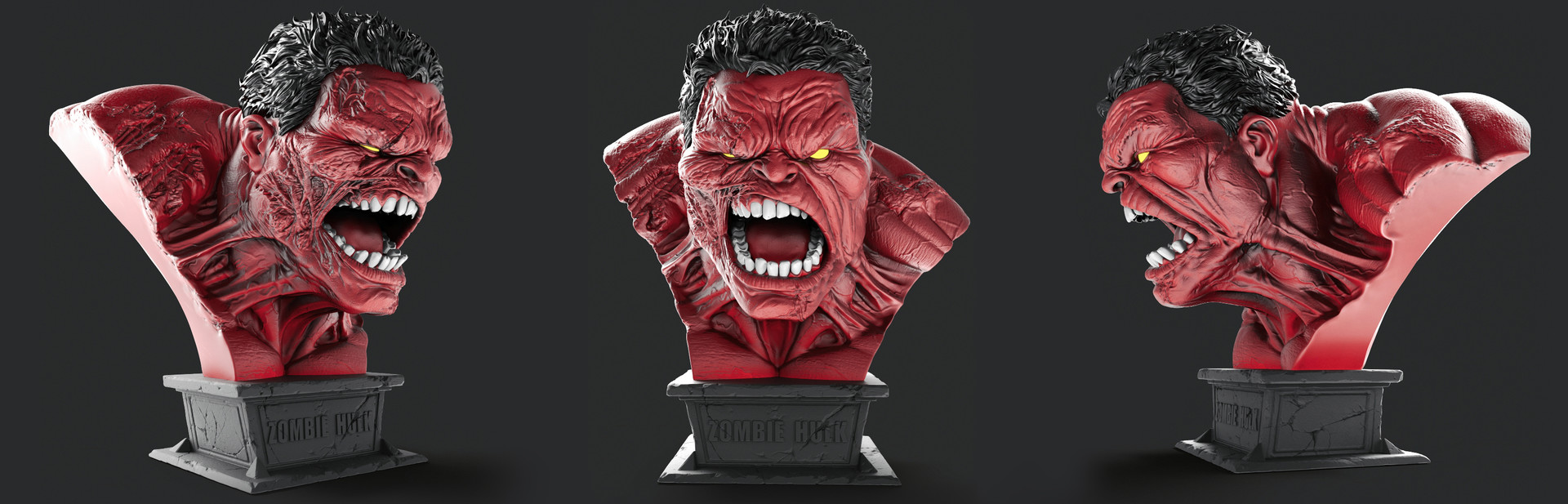 ArtStation - Red Hulk