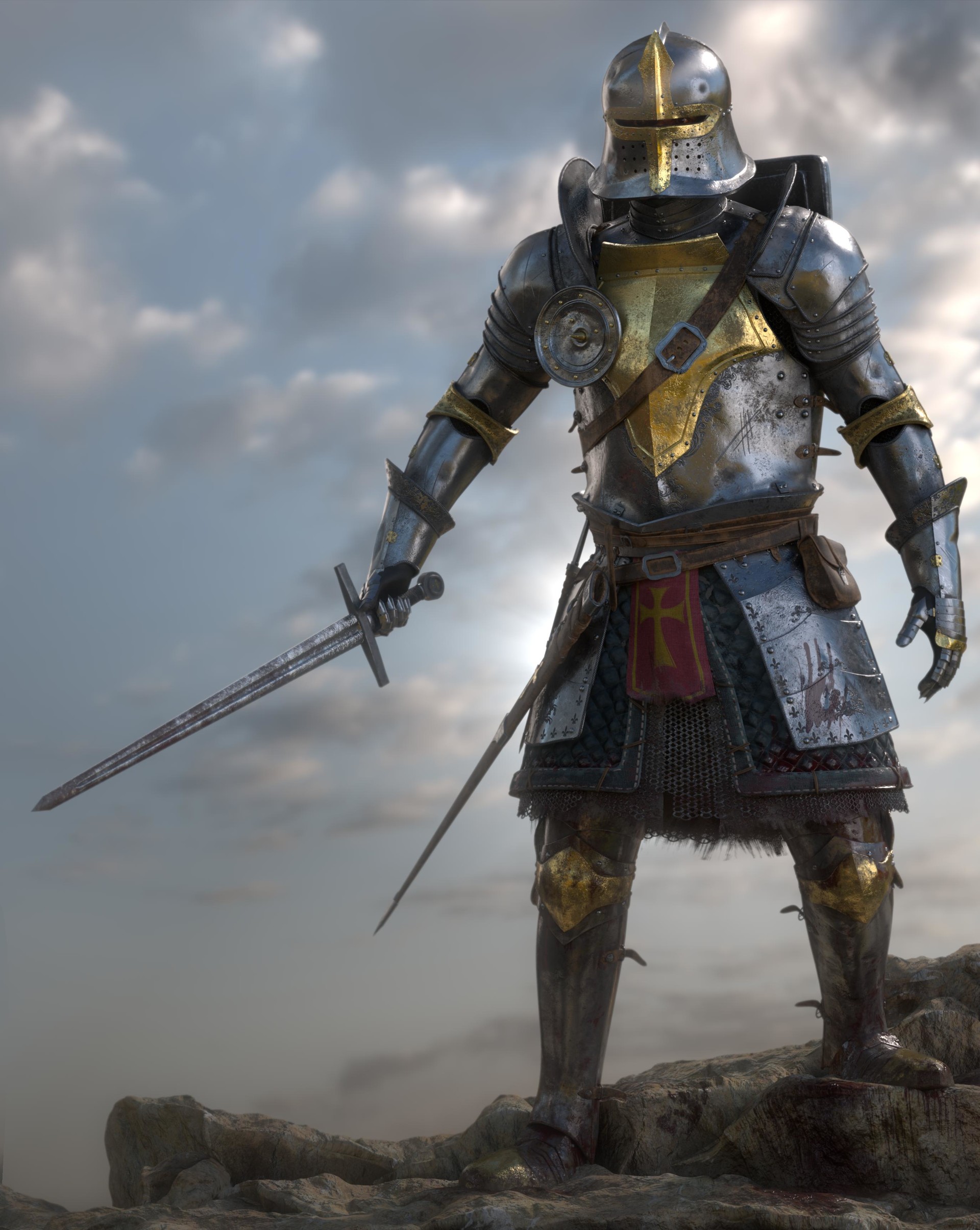 ArtStation - Crusader Knight