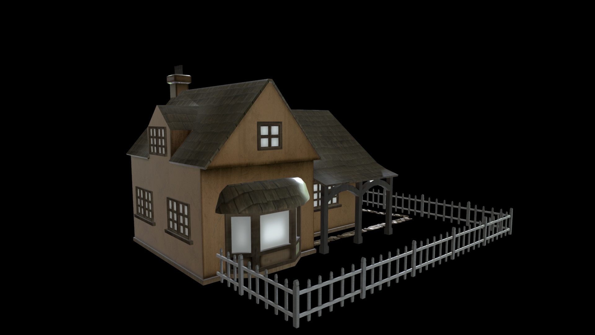 ArtStation - Simple Cottage