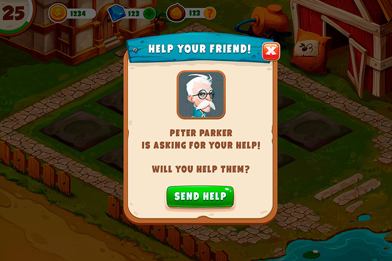 ArtStation - Farm UI Design