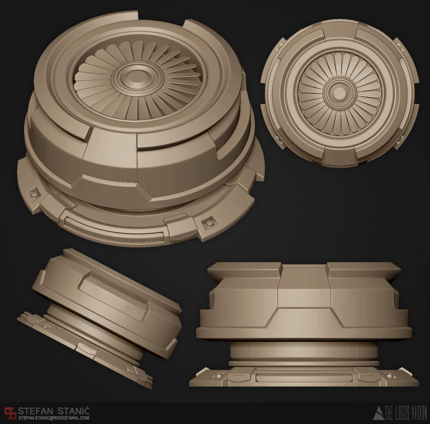 Stefan Stanic - Hard-Surface/Sci-Fi Stuff