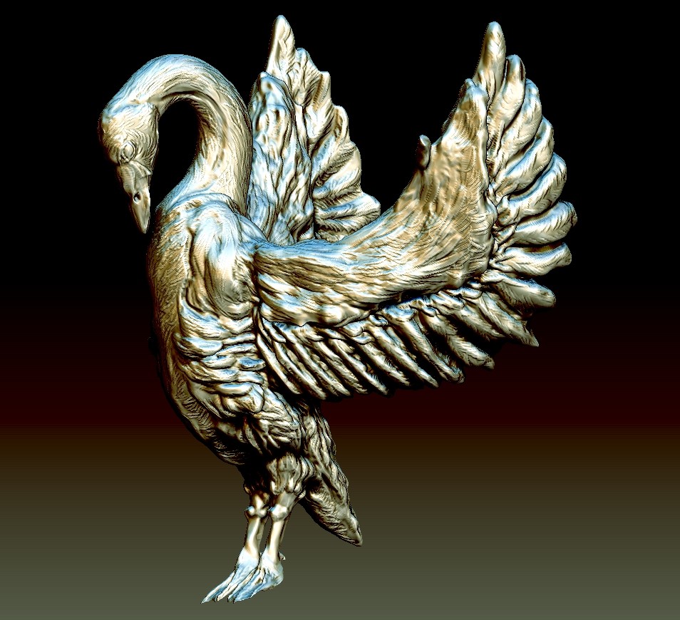 ArtStation - Figurehead Swan