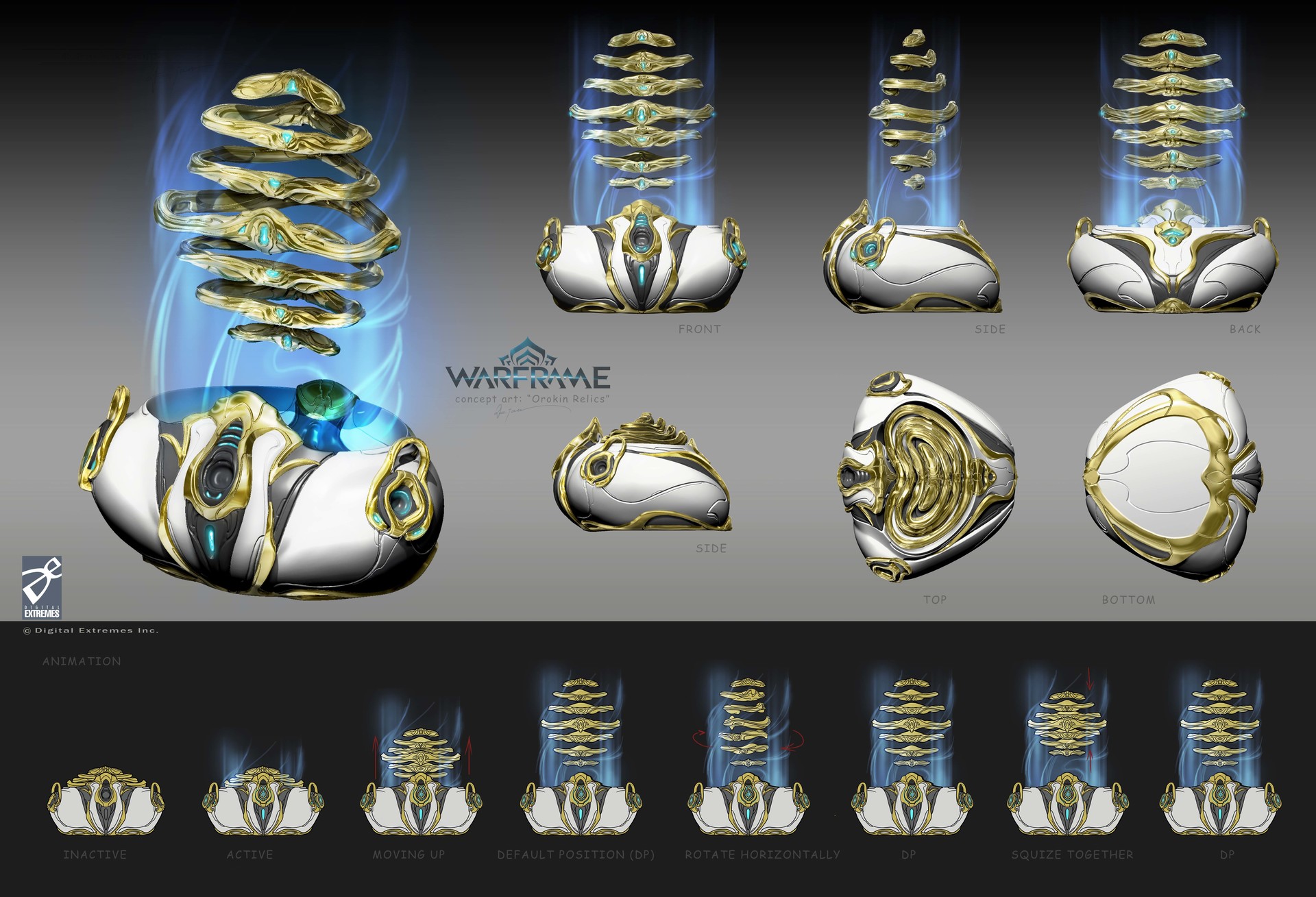 Dejan Ostojic - Warframe Orokin Props