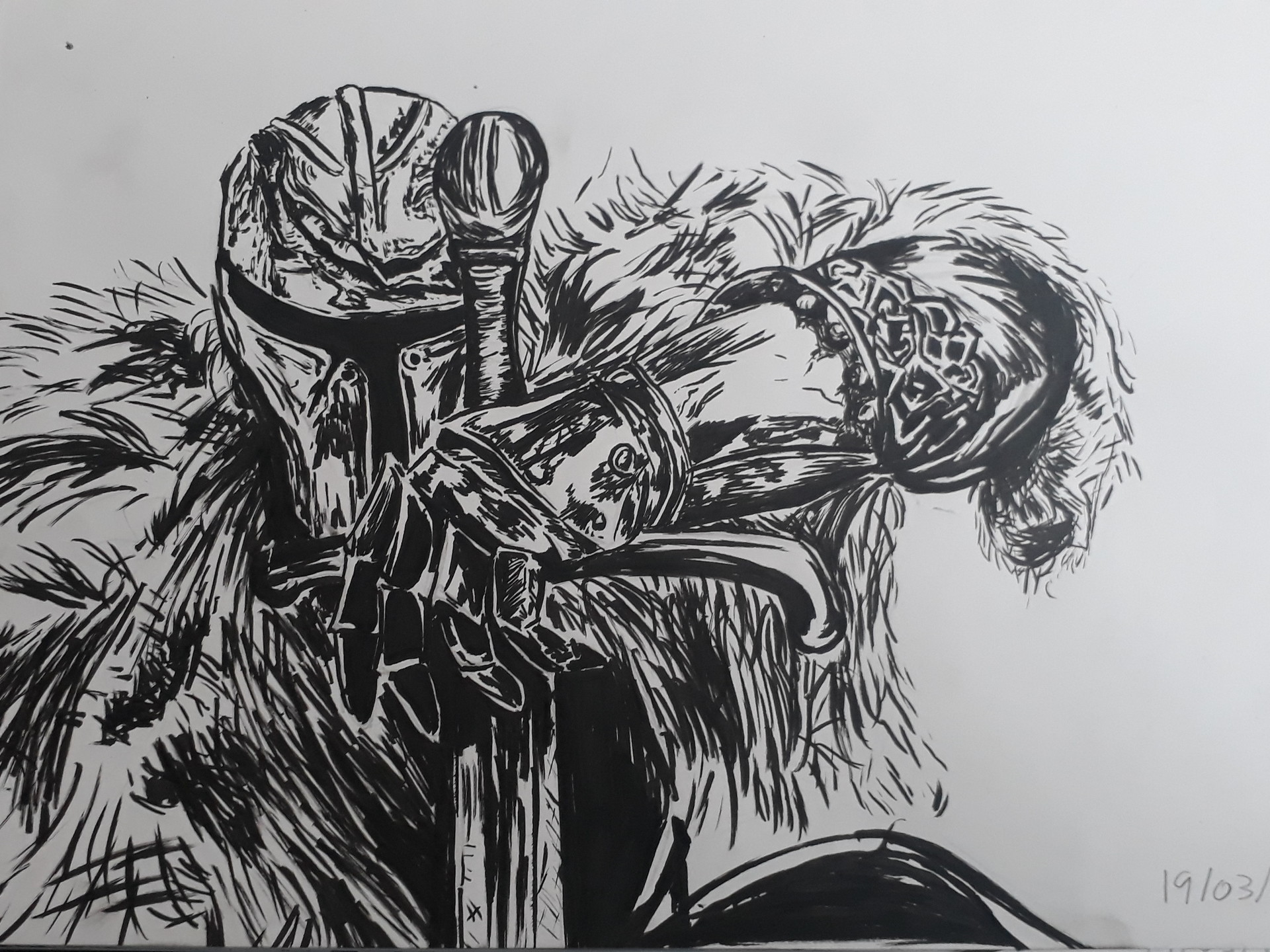 ArtStation - Ink illustrations