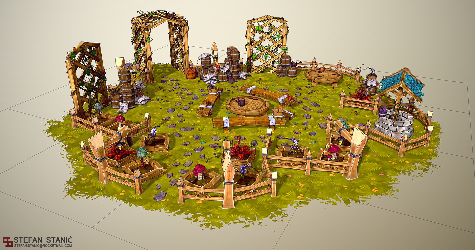 Stefan Stanic - Herb Garden