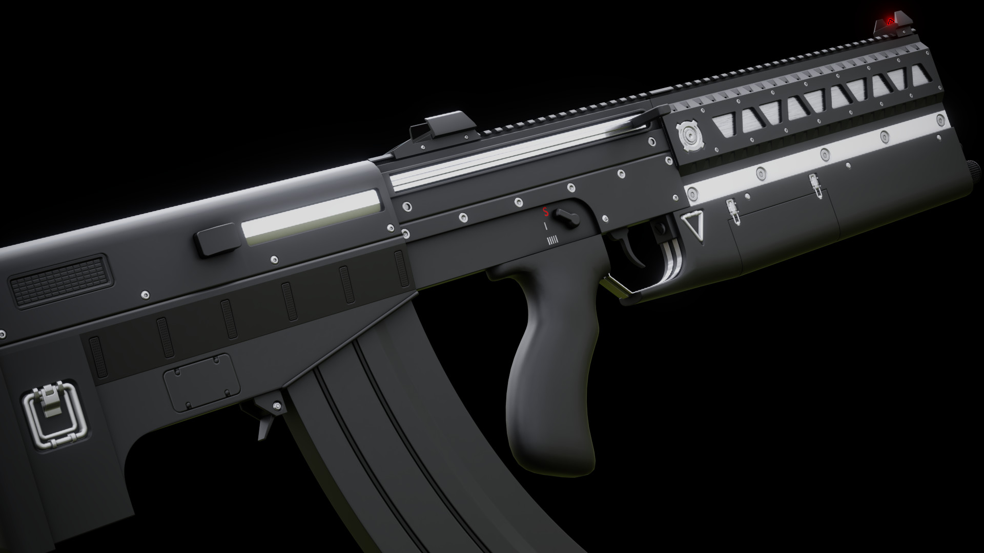 ArtStation - Bullpup Rifle