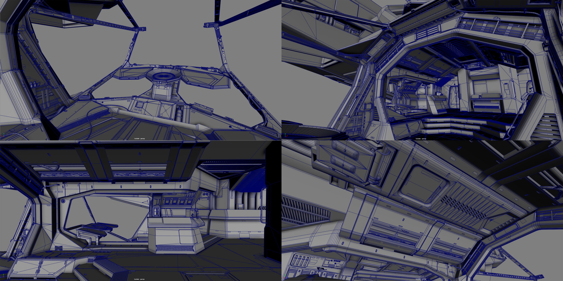 Jordan Clarry additional work - Krait cockpit - Elite Dangerous