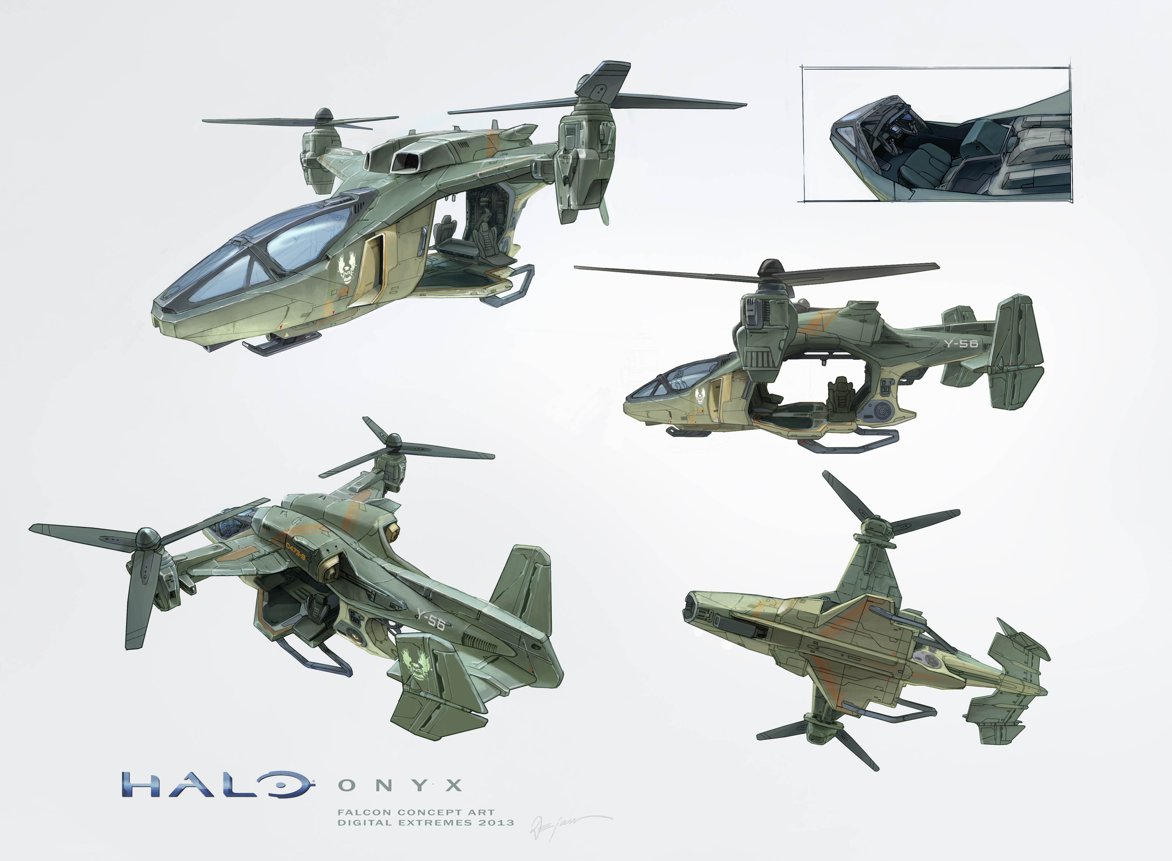 Dejan Ostojic - Halo 4 - vehicles