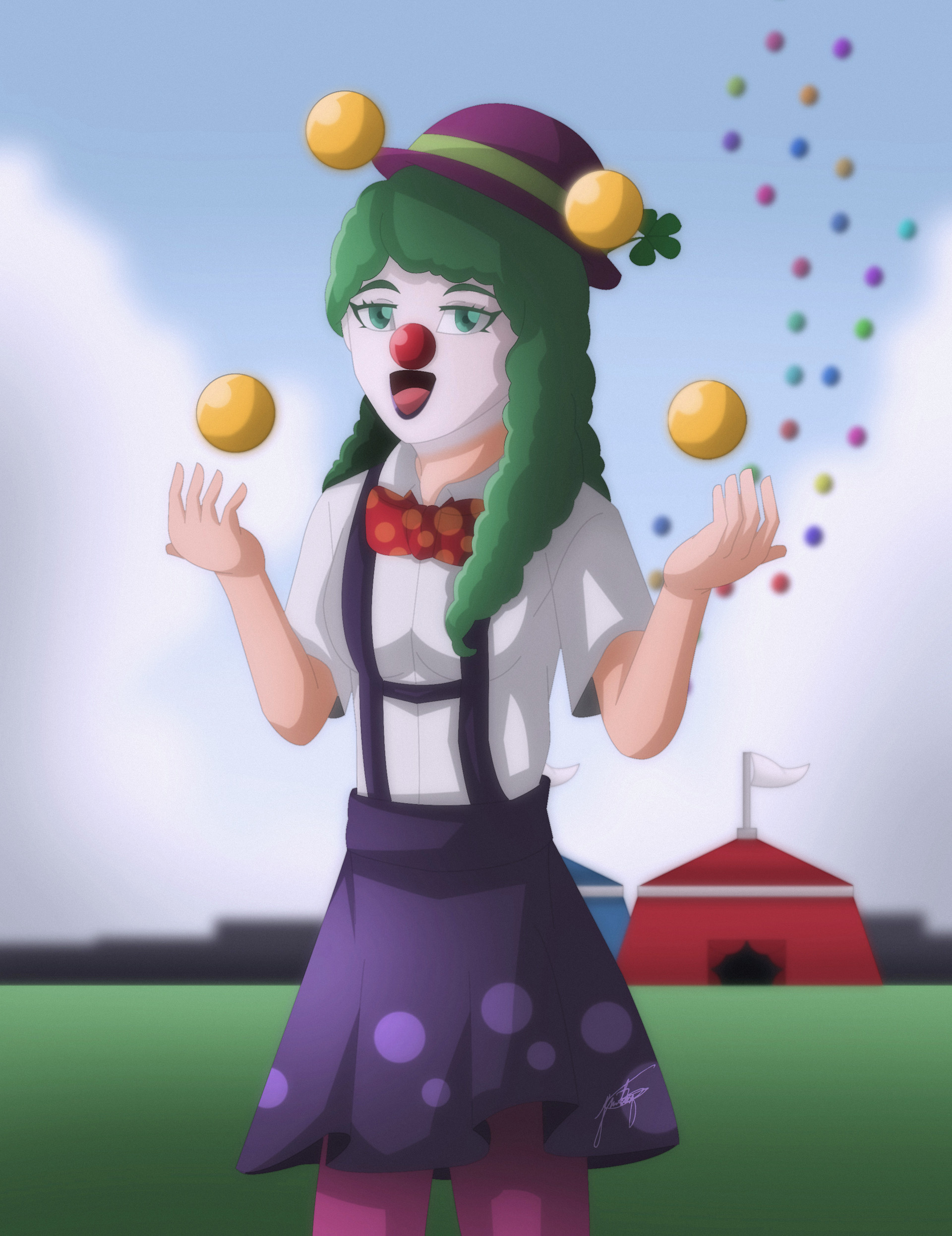lady clown
