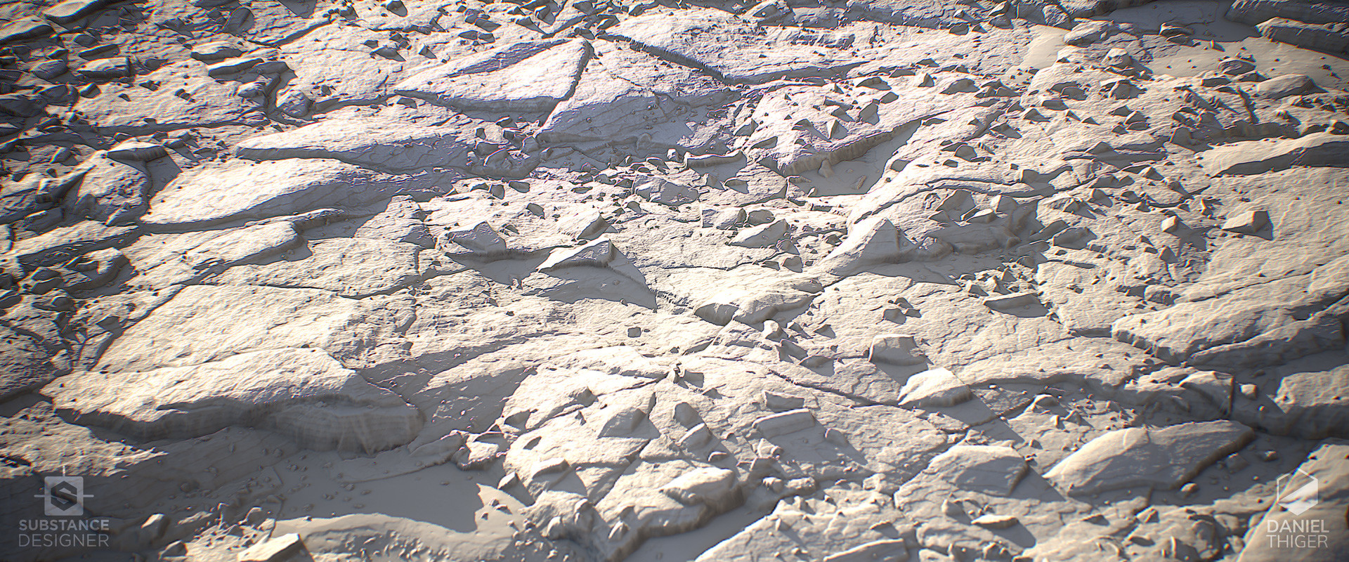 Daniel Thiger - Cracked Desert Bedrock