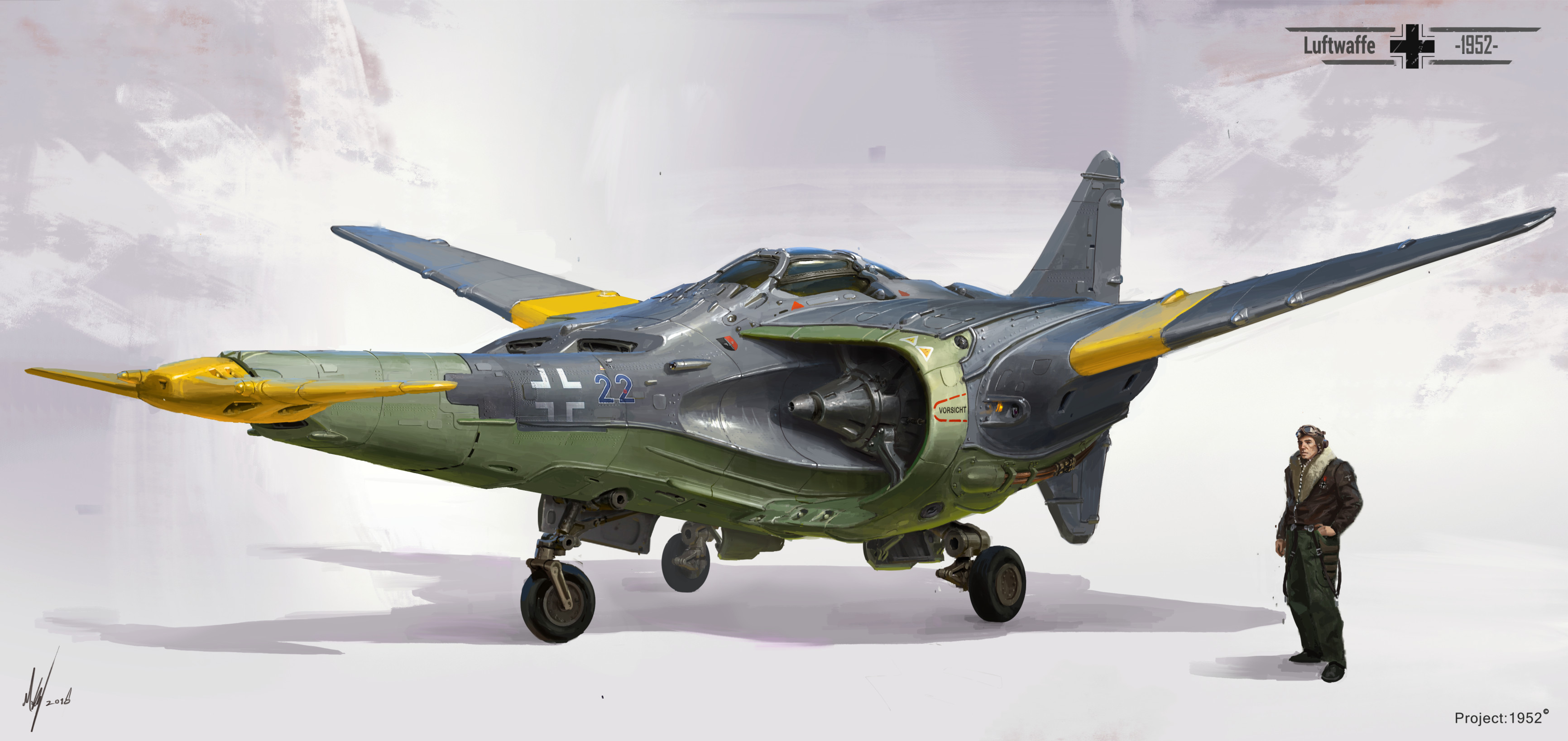 Michal Kus - project: 1952 Luftwaffe reconnaissance craft Final