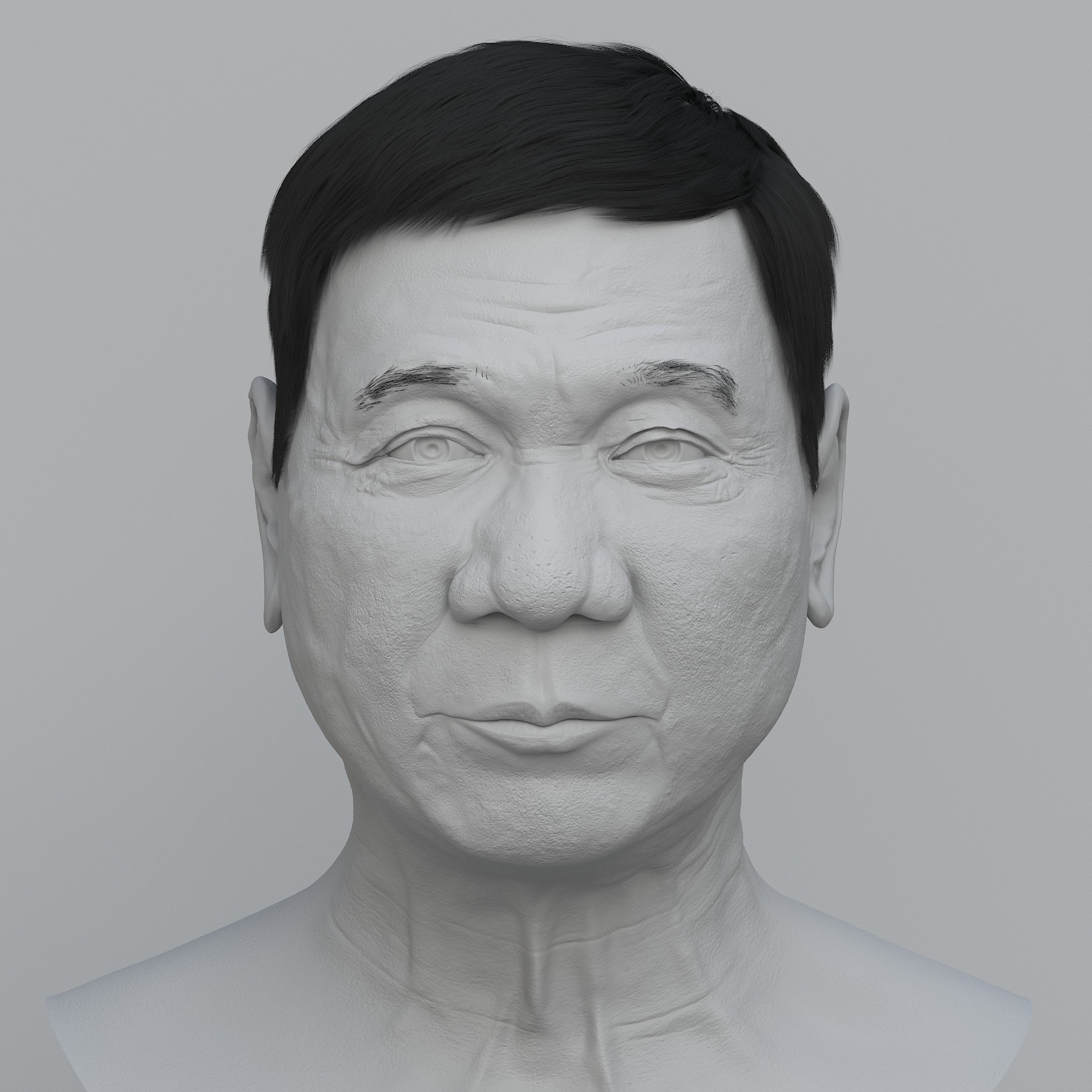 ArtStation - Duterte likeness WIP
