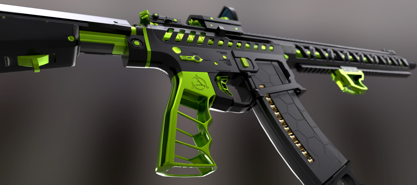 Nandor Kiraly - F-1 Skeleton AR-15