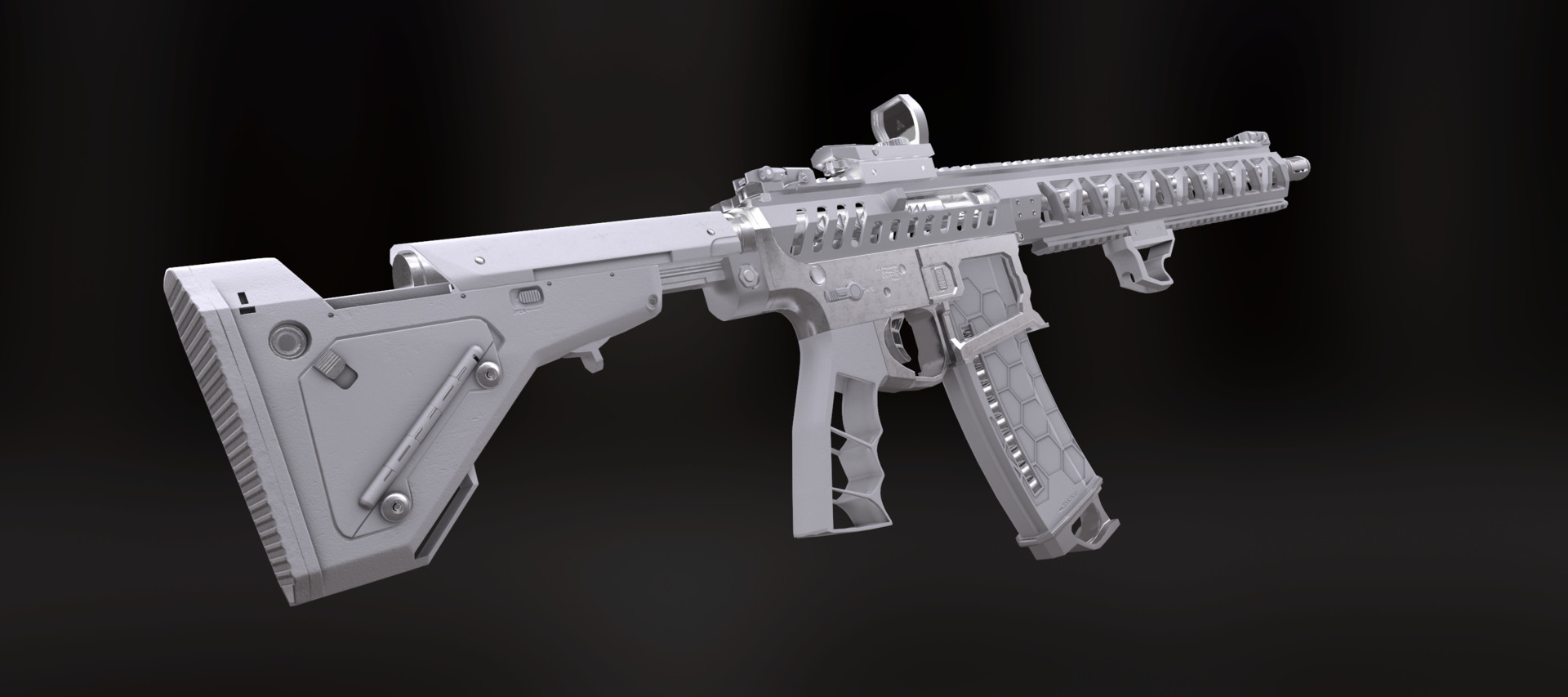 Nandor Kiraly - F-1 Skeleton AR-15