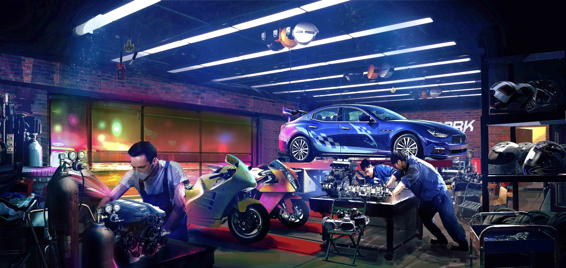 ArtStation - garage
