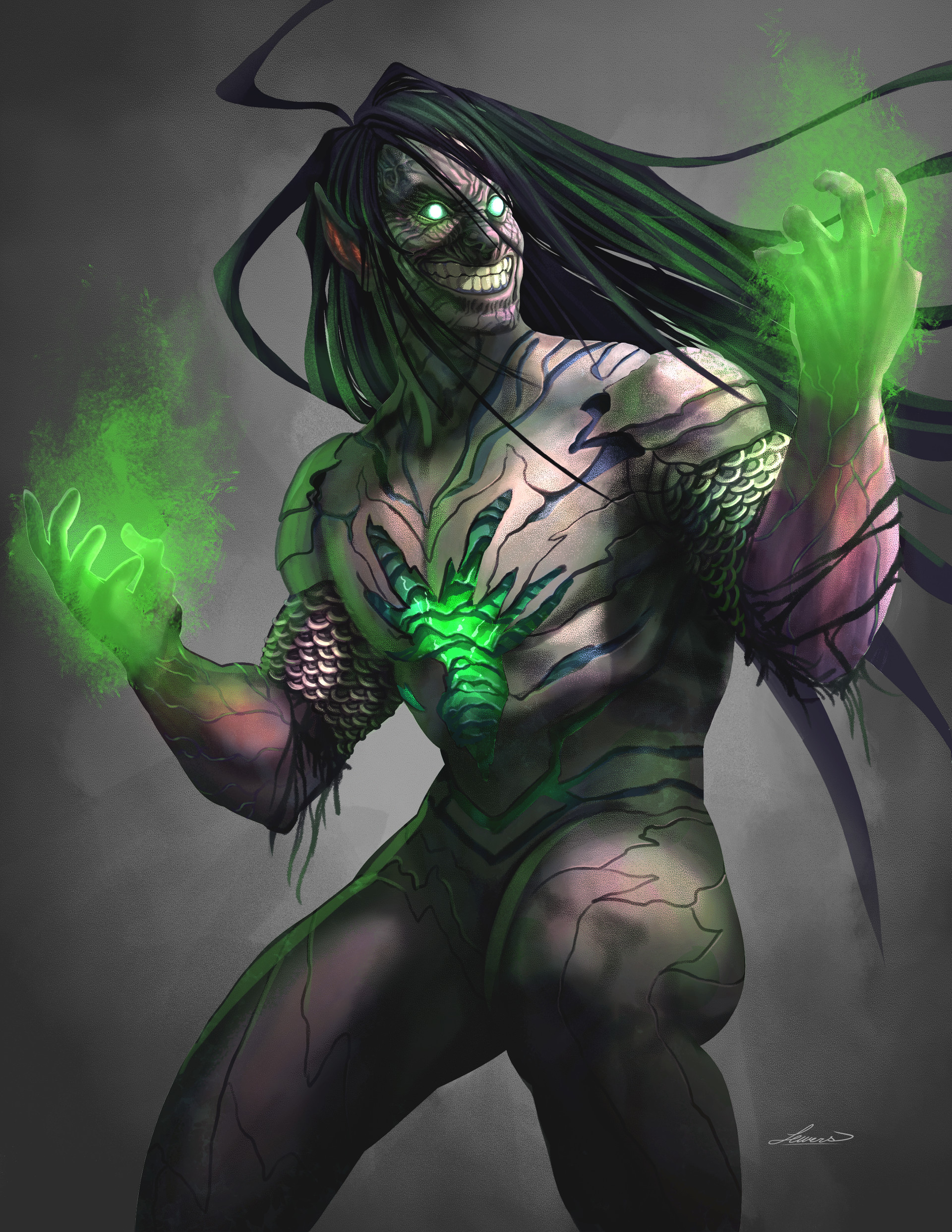 ArtStation - Resurrected Dark Elf