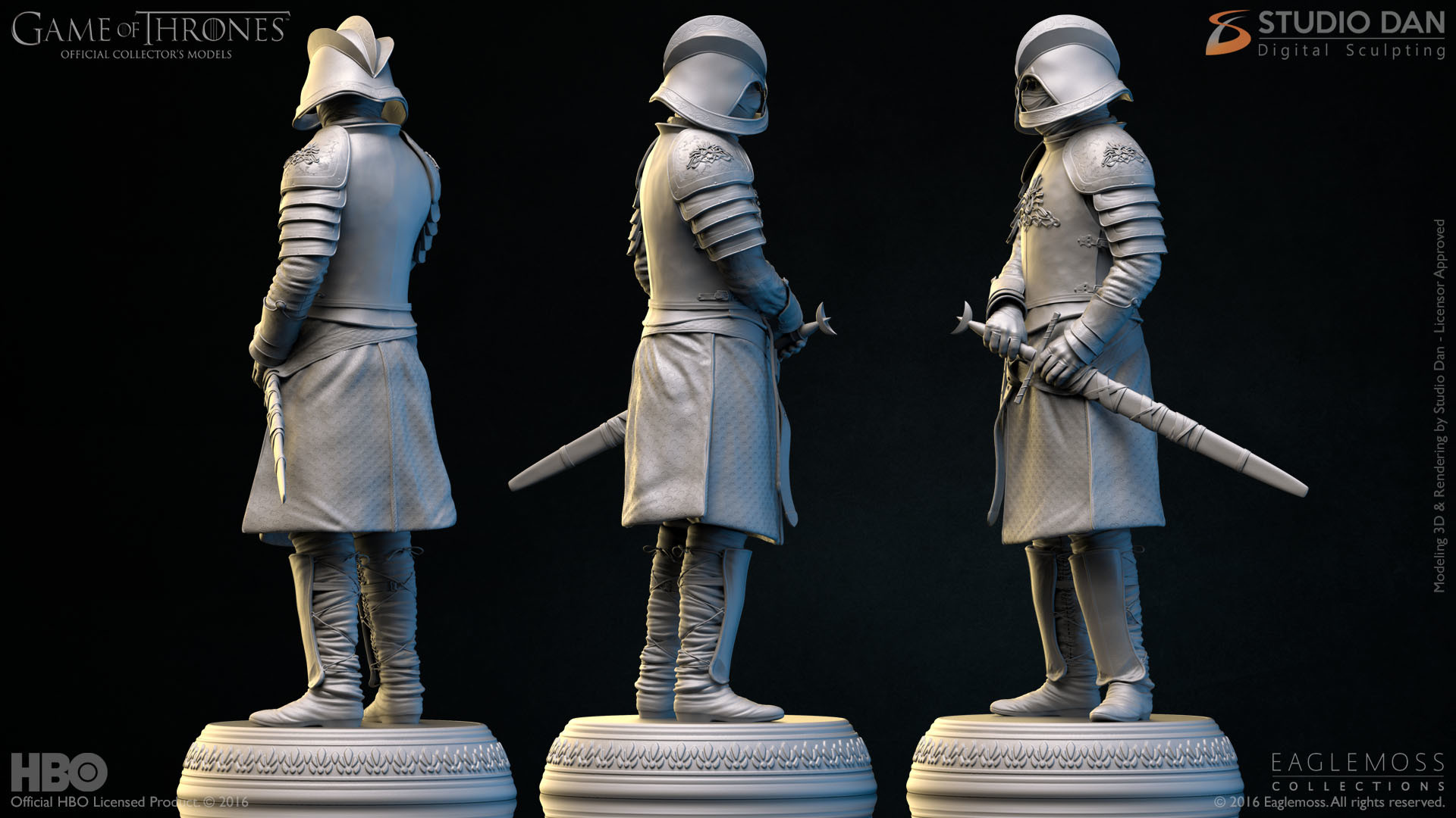 Studio Dan 3D - Games of Thrones - Queensguard
