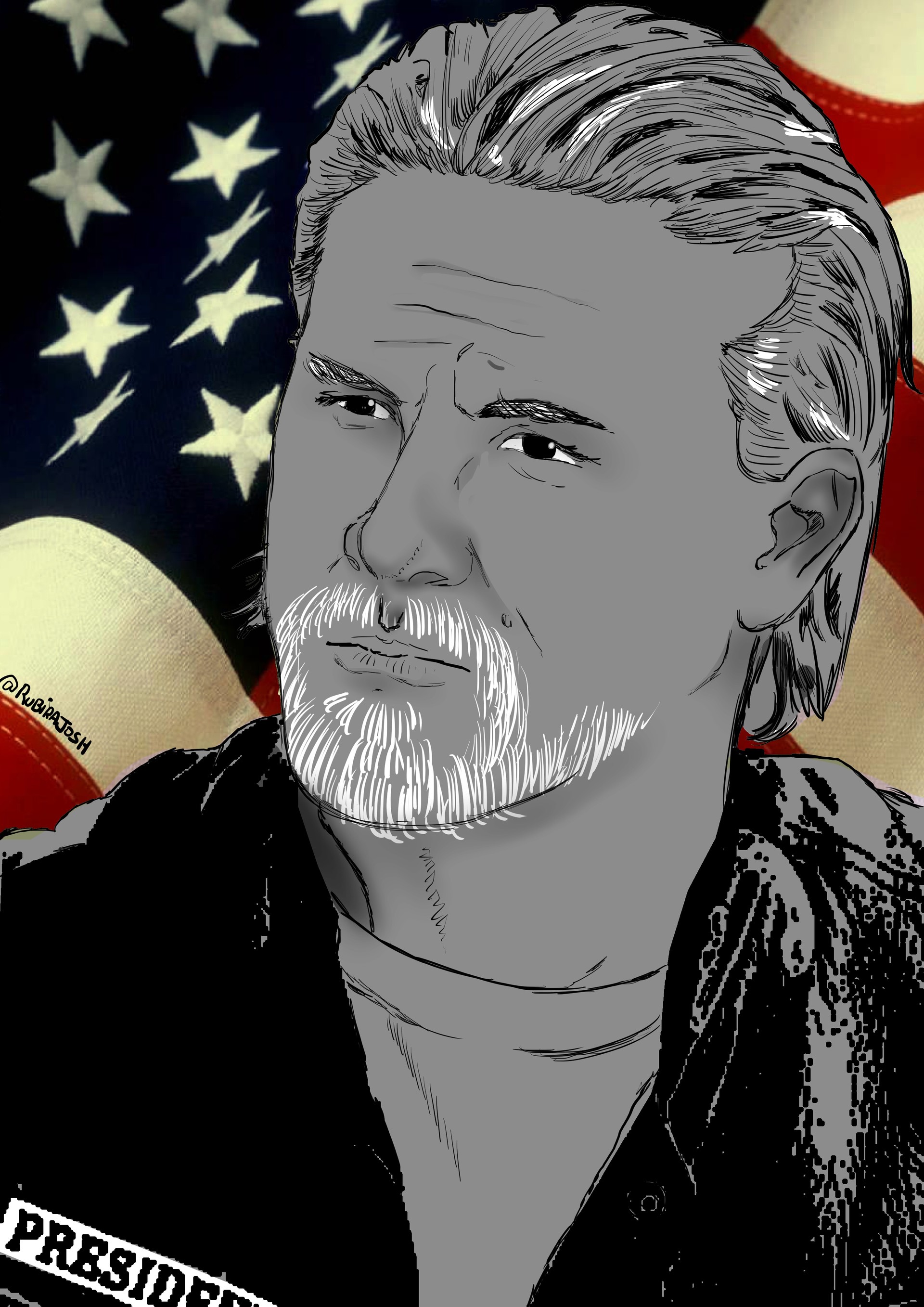 ArtStation - Sons of Anarchy FanArt - 2018 - Digital Art