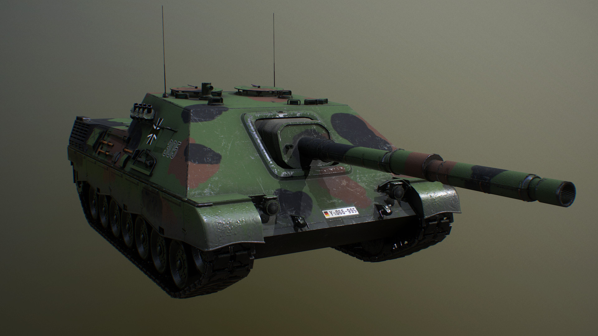 ArtStation - Jagdpanzer Leopard 1