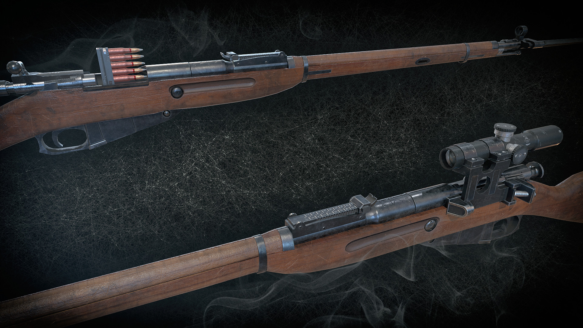 ArtStation - Mosin's Nagant Rifle 1930