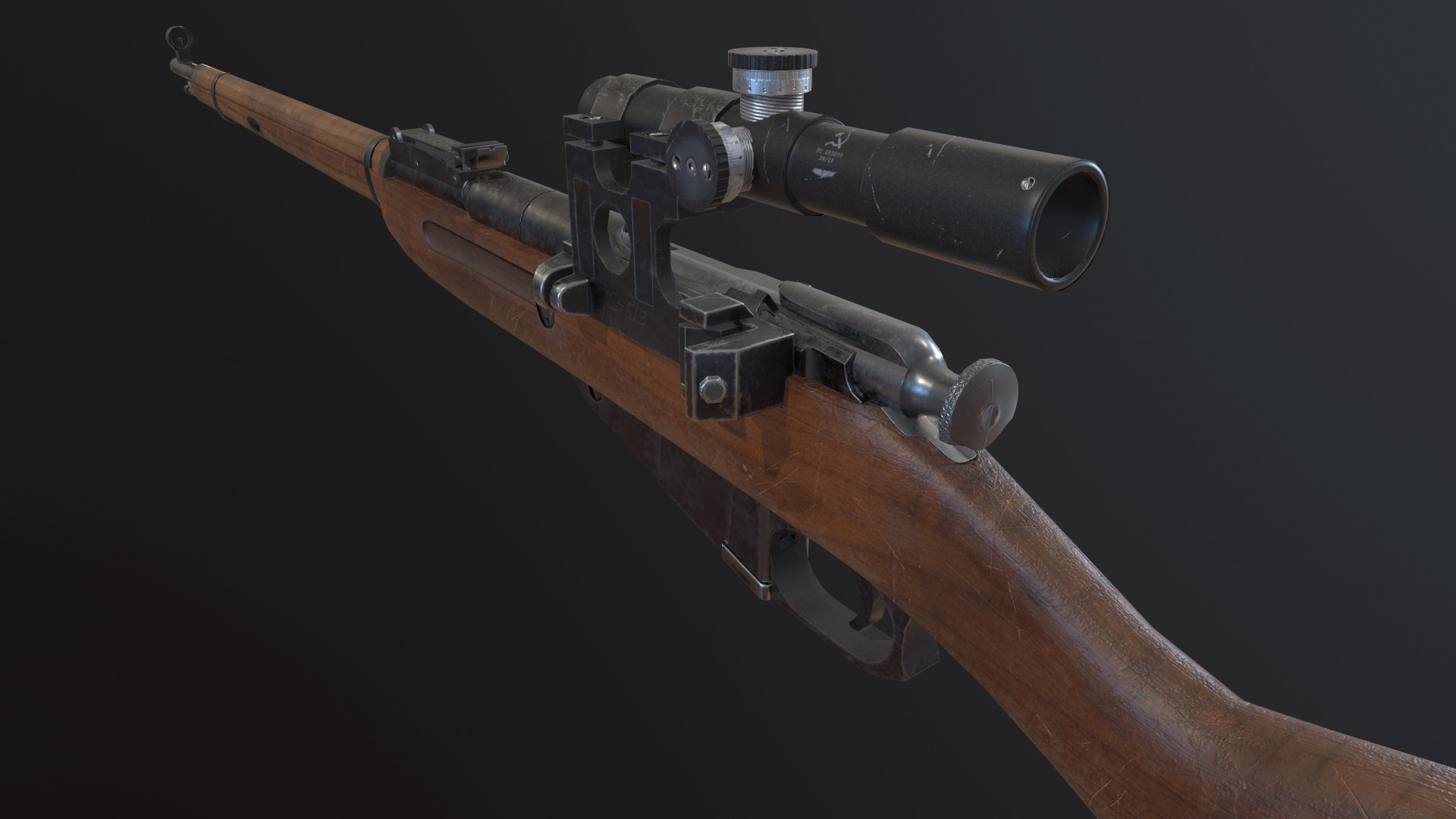 Nikolay Shokurov - Mosin's Nagant Rifle 1930