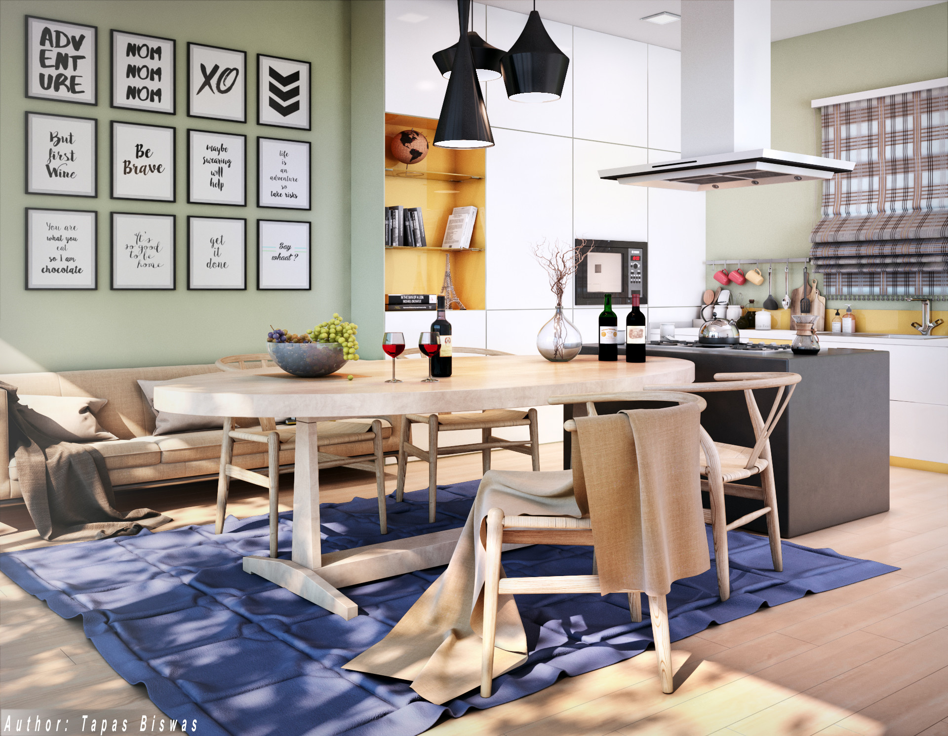 ArtStation - Good Morning Kitchen