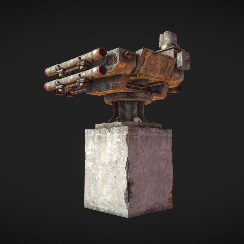 ArtStation - Rocket launcher