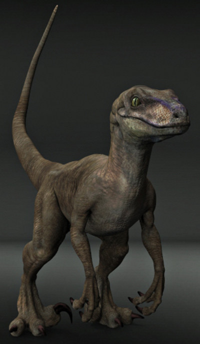 ArtStation - Stylized Raptor High Poly