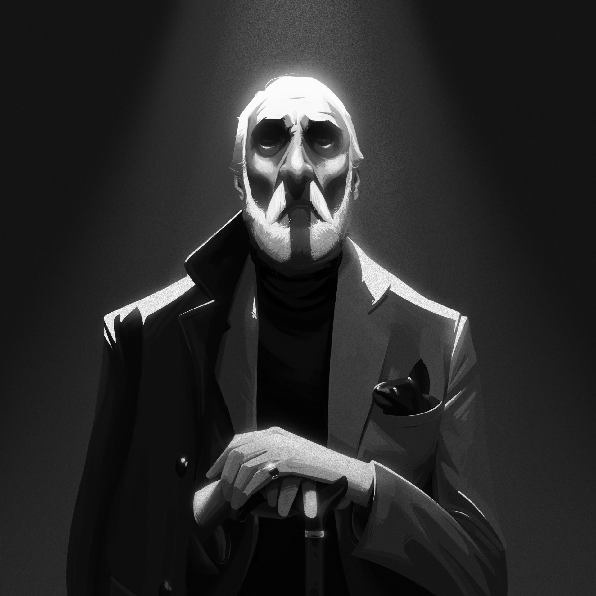 ArtStation - Sir Christopher Lee