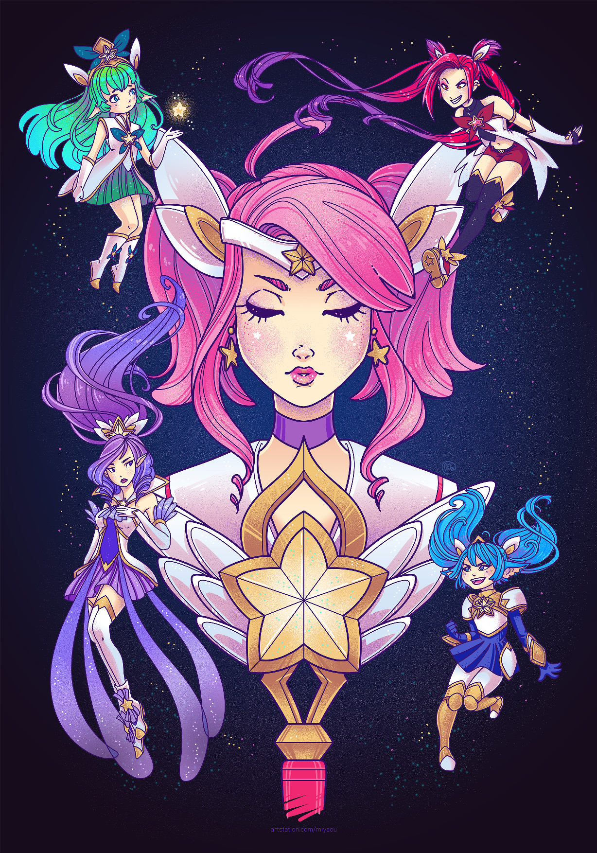 ArtStation - Star Guardians FanArt