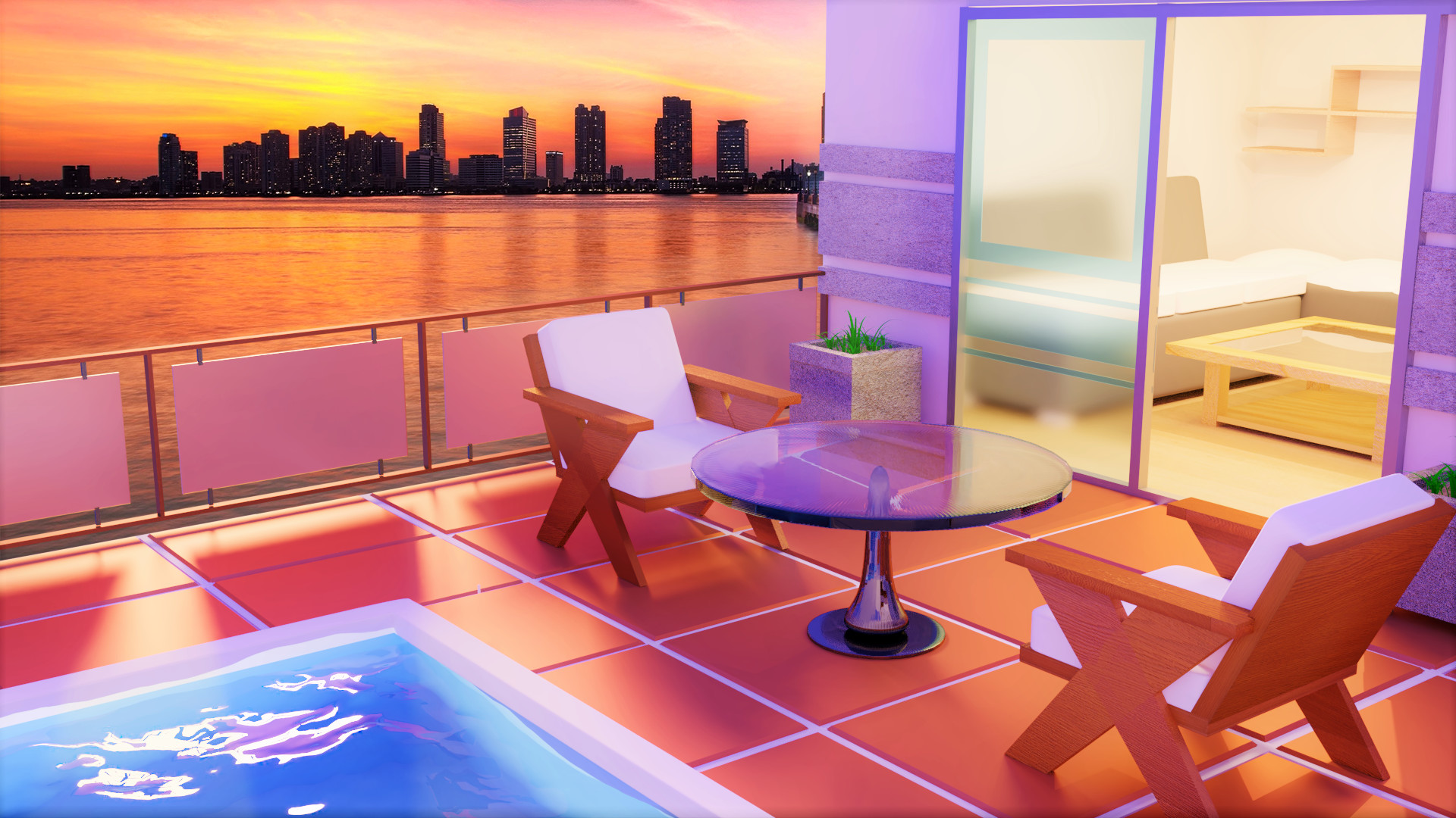 ArtStation - Sun goes down