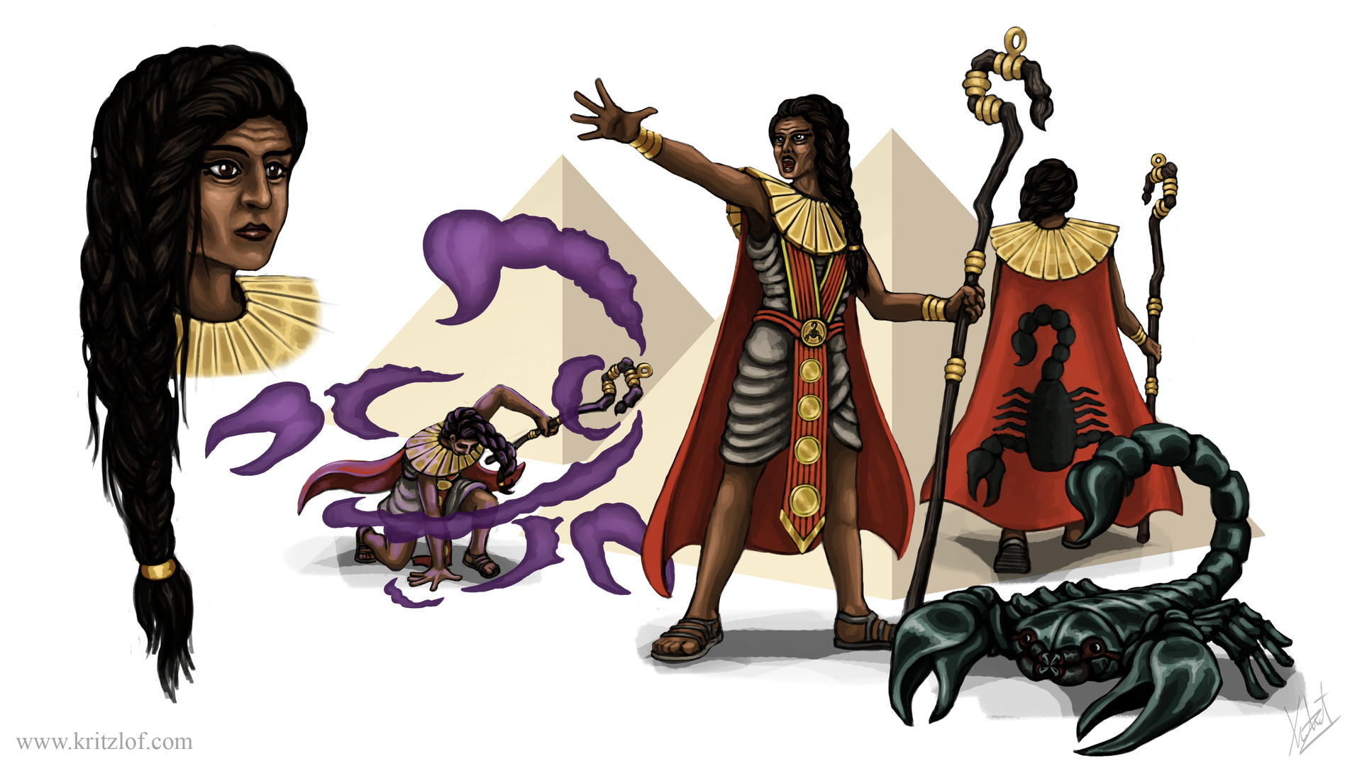 ArtStation - Mage Character Concept