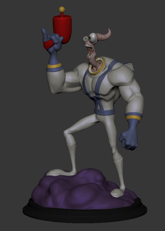 Joe Dela Torre - Portfolio - Earthworm Jim