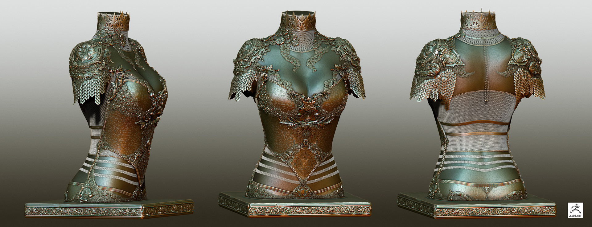 ArtStation - Female Armor