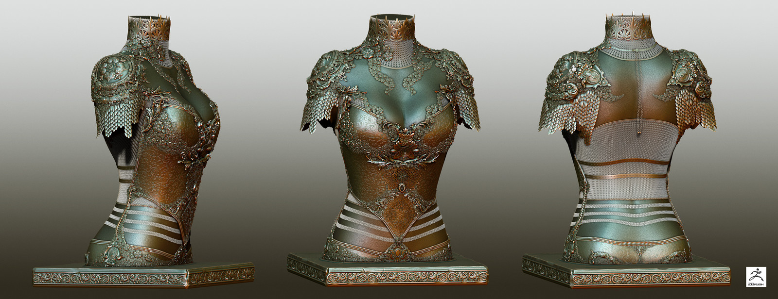 Alex Golden - Female Armor