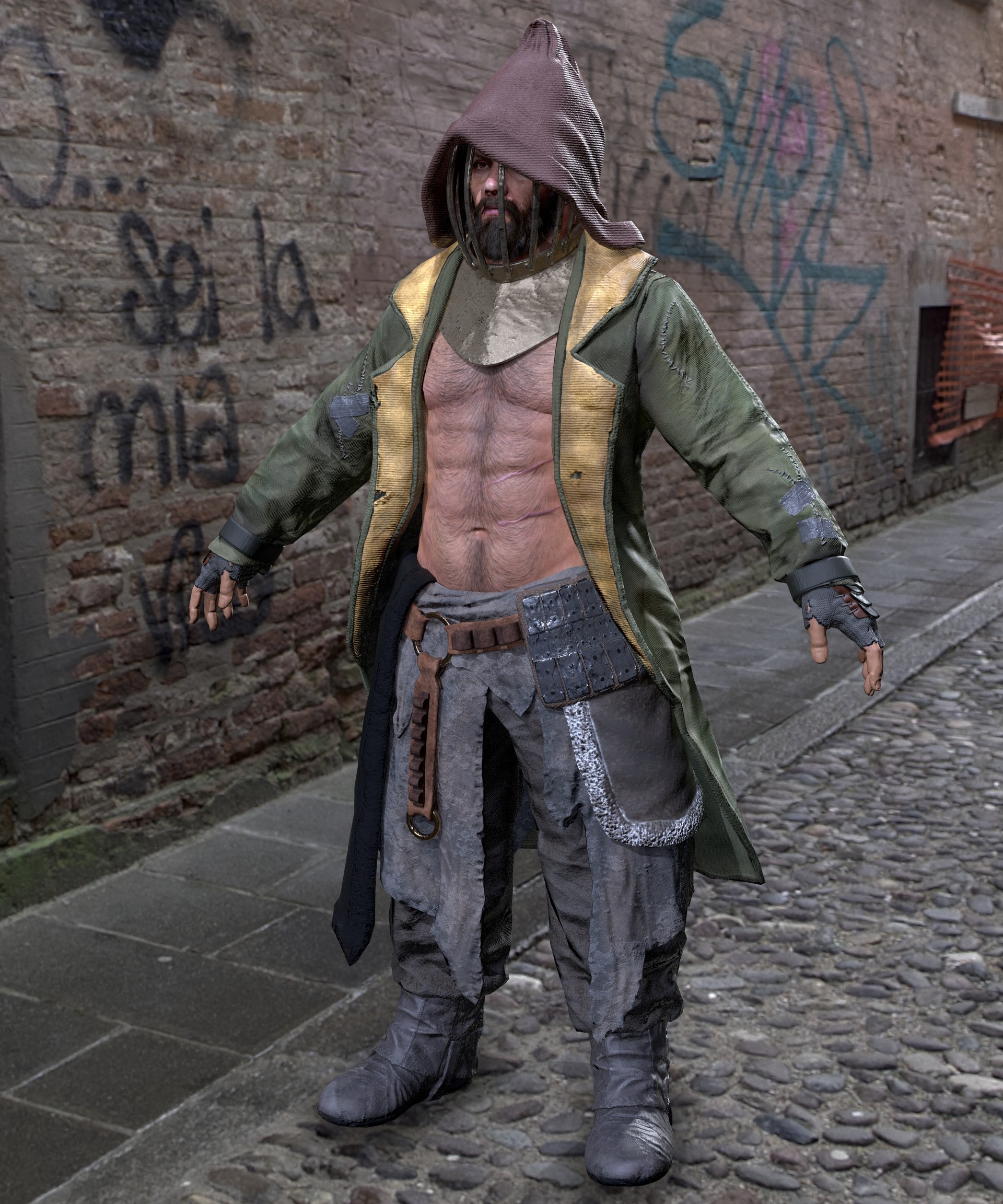 ArtStation - Male Game Res WIP 3